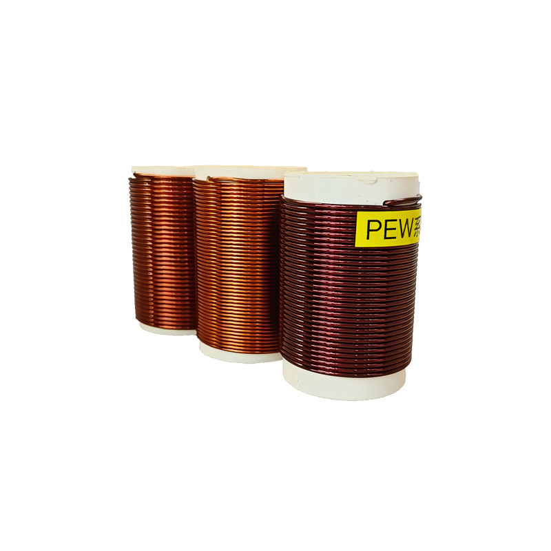 0.08mm - 3.20mm Polyester Enameled Copper Wire Non Weldable Thermal ...