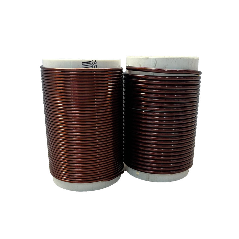 0.1mm - 2.20mm Enameled Copper Winding Wire Overcoat Polyamide Non Weldable
